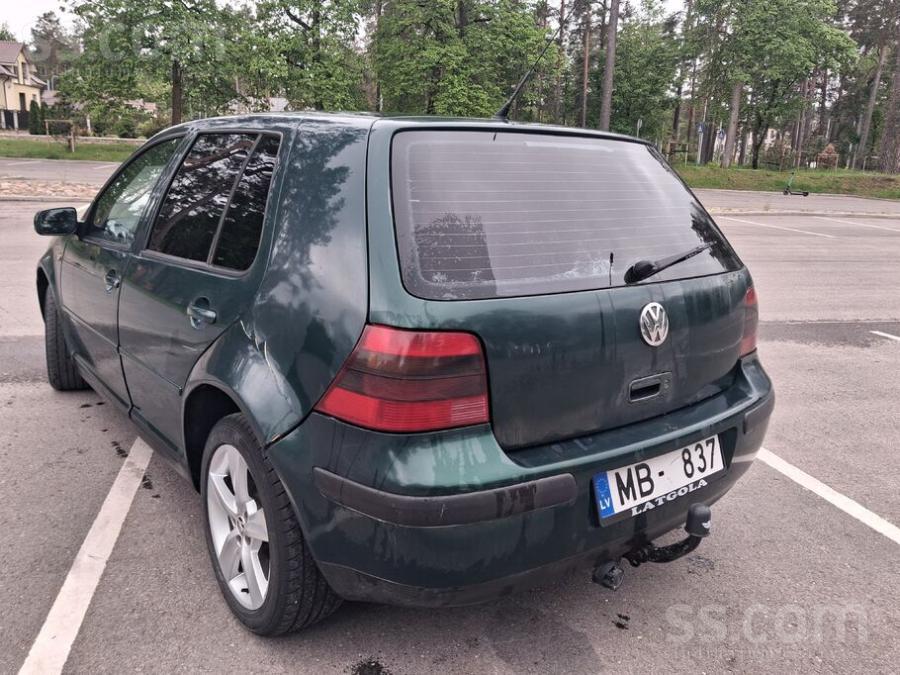 Zaļš Volkswagen Golf 1998 Rēzekne, ar dzinēja tilpumu 1.90 L un nobraukumu 0 tūkst. km par 1100 €, foto 9 vietnē AUTOMOTO.COM.LV