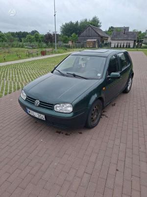 Green Volkswagen Golf 1998 in Sakiai, with an engine capacity of 1.90 L and mileage of 434 thousand km for 700 €, photo 10 on AUTOMOTO.COM.LV
