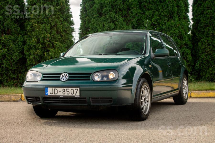 Zaļš Volkswagen Golf 1998 Jelgava, ar dzinēja tilpumu 1.90 L un nobraukumu 333 tūkst. km par 1490 €, foto 4 vietnē AUTOMOTO.COM.LV