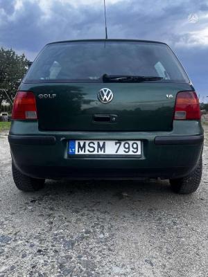 Zaļš Volkswagen Golf 1998 Kauņa, ar dzinēja tilpumu 1.60 L un nobraukumu 256 tūkst. km par 600 €, foto 7 vietnē AUTOMOTO.COM.LV