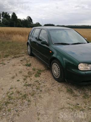 Green Volkswagen Golf 1998 in Bauska, with an engine capacity of 1.90 L and mileage of 0 thousand km for 1000 €, photo  on AUTOMOTO.COM.LV