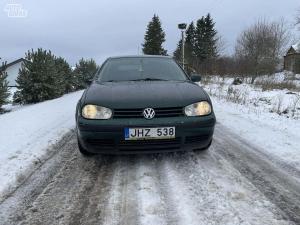 Green Volkswagen Golf 1999 in Utena, with an engine capacity of 1.90 L and mileage of 222 thousand km for 1300 €, photo  on AUTOMOTO.COM.LV