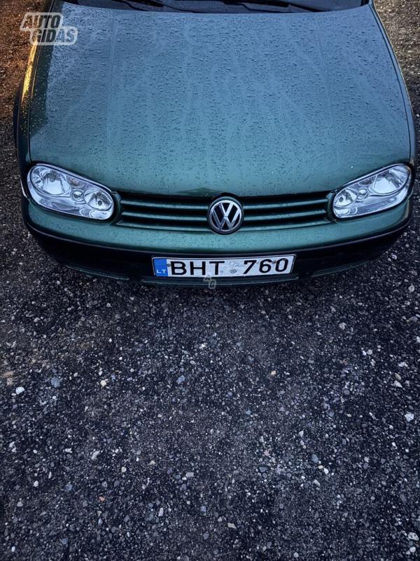 Green Volkswagen Golf 1999 in Elektrenai, with an engine capacity of 1.90 L and mileage of 200 thousand km for 500 €, photo 2 on AUTOMOTO.COM.LV