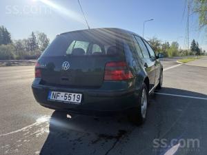 Green Volkswagen Golf 1999 in Jelgava, with an engine capacity of 1.90 L and mileage of 398 thousand km for 1200 €, photo 5 on AUTOMOTO.COM.LV