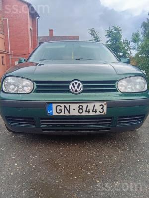 Green Volkswagen Golf 1999 in Jekabpils, with an engine capacity of 1.60 L and mileage of 306 thousand km for 1150 €, photo  on AUTOMOTO.COM.LV