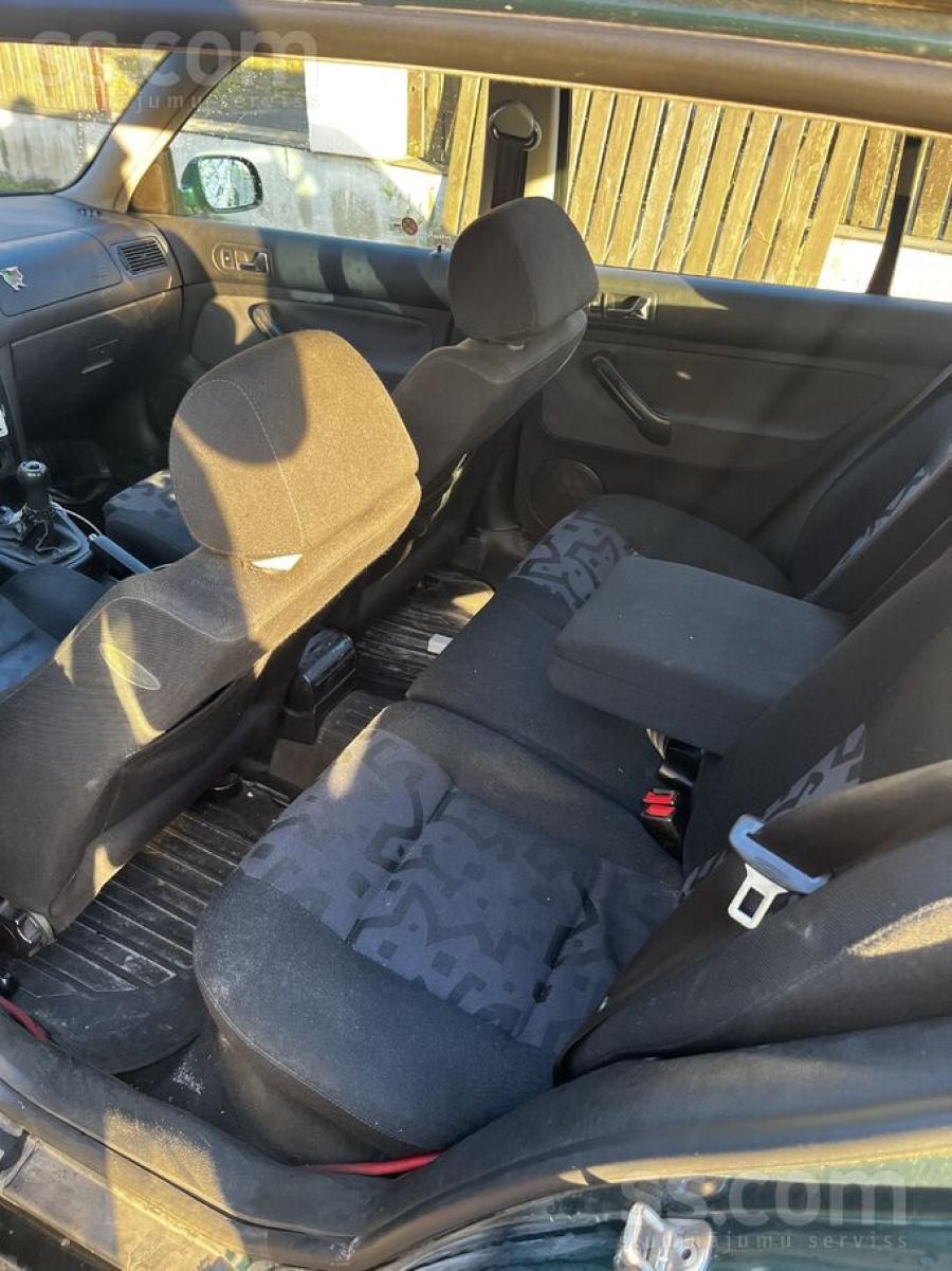 Зеленый Фольксваген Гольф 1999 в Бауска, объемом двигателя 1.90 л и пробегом 302 тыс. км за 2000 €, фото 8 на AUTOMOTO.COM.LV
