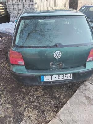 Green Volkswagen Golf 1999 in Kraslava, with an engine capacity of 1.90 L and mileage of 423 thousand km for 800 €, photo  on AUTOMOTO.COM.LV