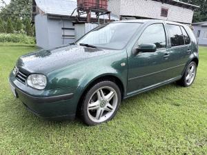 Zaļš Volkswagen Golf 2000 Rīga, ar dzinēja tilpumu 1.90 L un nobraukumu 329 tūkst. km par 2250 €, foto  vietnē AUTOMOTO.COM.LV