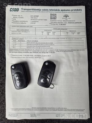 Зеленый Фольксваген Гольф 2000 в Валмиера, объемом двигателя 1.90 л и пробегом 415 тыс. км за 1650 €, фото 14 на AUTOMOTO.COM.LV
