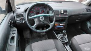Green Volkswagen Golf 2001 in Mazeikiai, with an engine capacity of 1.90 L and mileage of 342 thousand km for 1250 €, photo 15 on AUTOMOTO.COM.LV