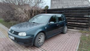 Green Volkswagen Golf 2001 in Mazeikiai, with an engine capacity of 1.90 L and mileage of 342 thousand km for 1250 €, photo 19 on AUTOMOTO.COM.LV