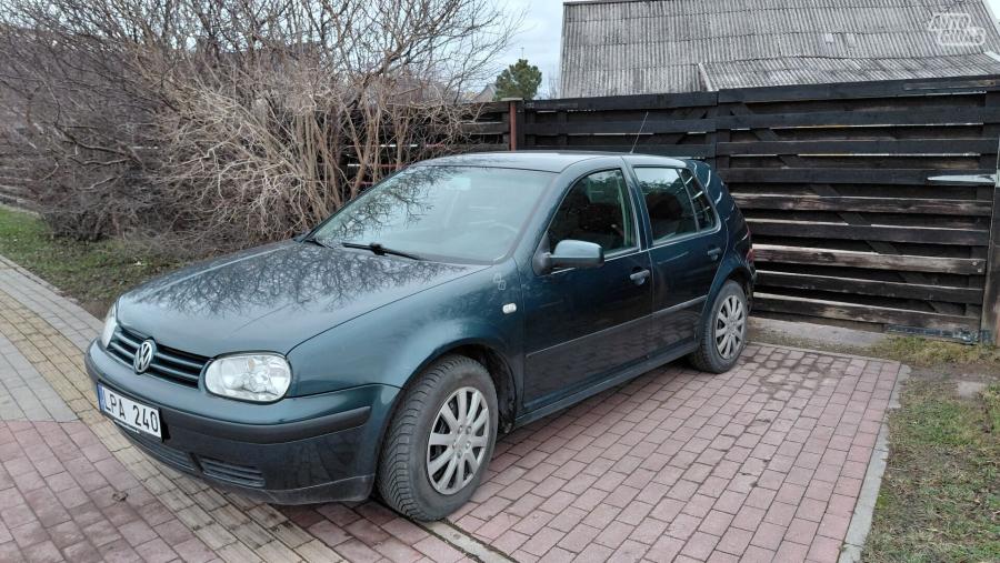 Green Volkswagen Golf 2001 in Mazeikiai, with an engine capacity of 1.90 L and mileage of 342 thousand km for 1250 €, photo 19 on AUTOMOTO.COM.LV
