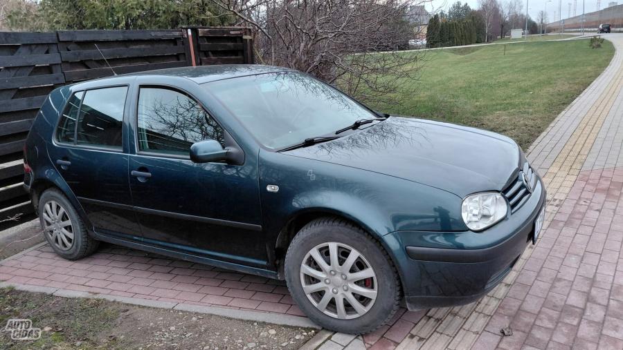 Green Volkswagen Golf 2001 in Mazeikiai, with an engine capacity of 1.90 L and mileage of 342 thousand km for 1250 €, photo 20 on AUTOMOTO.COM.LV