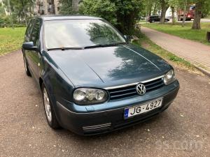 Zaļš Volkswagen Golf 2001 Jelgava, ar dzinēja tilpumu 1.90 L un nobraukumu 371 tūkst. km par 1450 €, foto  vietnē AUTOMOTO.COM.LV