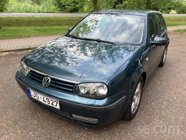 Зеленый Фольксваген Гольф 2001 в Елгава, объемом двигателя 1.90 л и пробегом 371 тыс. км за 1450 €, фото 2 на AUTOMOTO.COM.LV