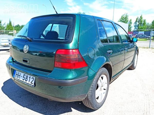 Green Volkswagen Golf 2001 in Daugavpils, with an engine capacity of 1.40 L and mileage of 0 thousand km for 1150 €, photo 5 on AUTOMOTO.COM.LV