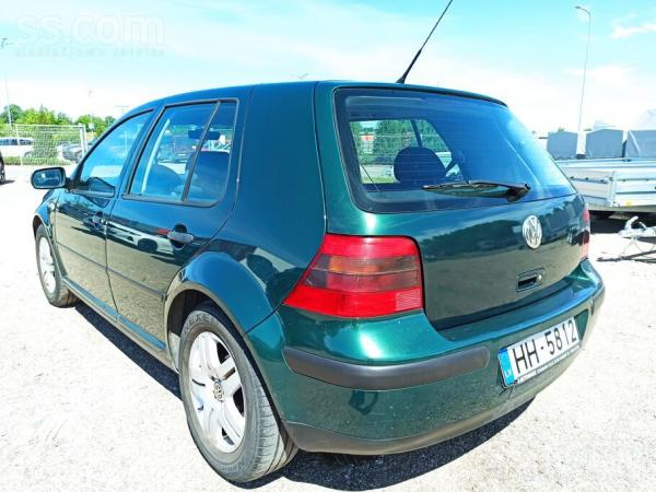 Green Volkswagen Golf 2001 in Daugavpils, with an engine capacity of 1.40 L and mileage of 0 thousand km for 1150 €, photo 7 on AUTOMOTO.COM.LV