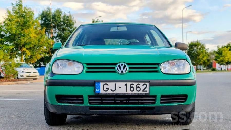 Зеленый Фольксваген Гольф 2001 в Рига, объемом двигателя 1.90 л и пробегом 391 тыс. км за 1700 €, фото 3 на AUTOMOTO.COM.LV