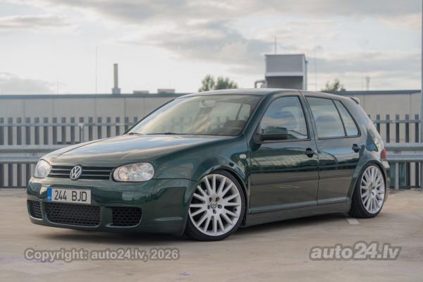 Green Volkswagen Golf 2001 in Tallinn, with an engine capacity of 1.40 L and mileage of 230 thousand km for 4799 €, photo 1 on AUTOMOTO.COM.LV