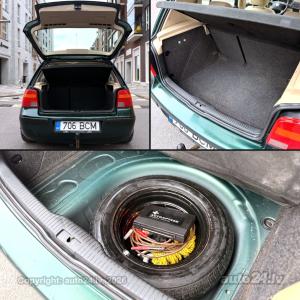 Green Volkswagen Golf 2002 in Tallinn, with an engine capacity of 1.90 L and mileage of 300 thousand km for 1499 €, photo 9 on AUTOMOTO.COM.LV