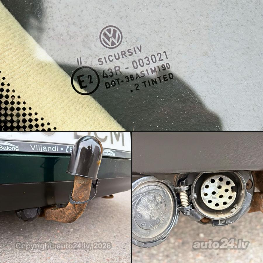 Green Volkswagen Golf 2002 in Tallinn, with an engine capacity of 1.90 L and mileage of 300 thousand km for 1499 €, photo 18 on AUTOMOTO.COM.LV