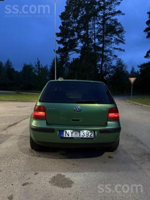 Green Volkswagen Golf 2002 in Riga, with an engine capacity of 1.90 L and mileage of 228 thousand km for 1800 €, photo 10 on AUTOMOTO.COM.LV