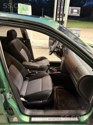 Green Volkswagen Golf 2002 in Riga, with an engine capacity of 1.90 L and mileage of 228 thousand km for 1800 €, photo 16 on AUTOMOTO.COM.LV