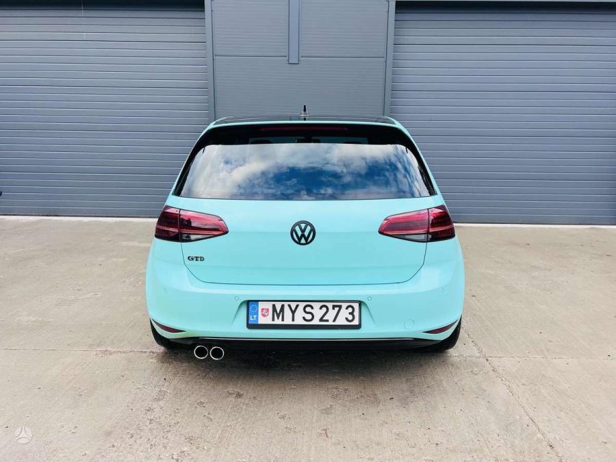 Zaļš Volkswagen Golf 2014 Utena, ar dzinēja tilpumu 1.97 L un nobraukumu 196 tūkst. km par 7500 €, foto 6 vietnē AUTOMOTO.COM.LV