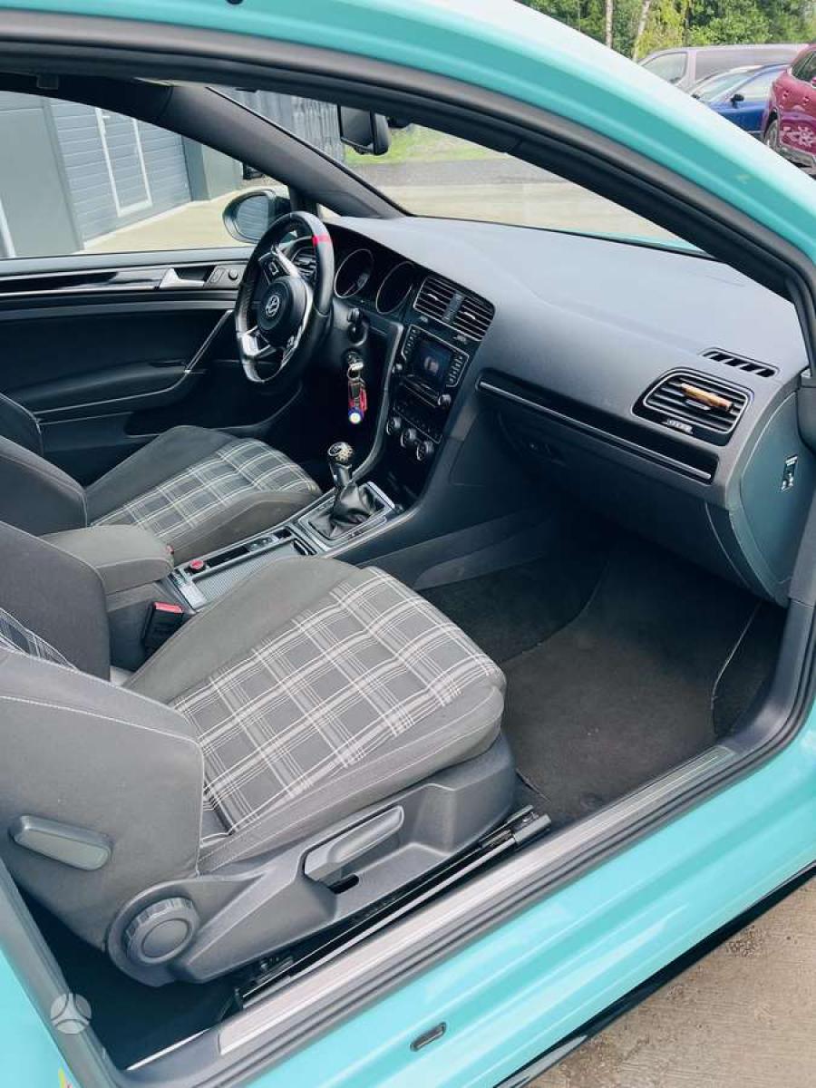 Zaļš Volkswagen Golf 2014 Utena, ar dzinēja tilpumu 1.97 L un nobraukumu 196 tūkst. km par 7500 €, foto 13 vietnē AUTOMOTO.COM.LV