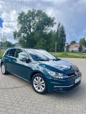 Zaļš Volkswagen Golf 2018 Rīga, ar dzinēja tilpumu 1.40 L un nobraukumu 128 tūkst. km par 12390 €, foto  vietnē AUTOMOTO.COM.LV