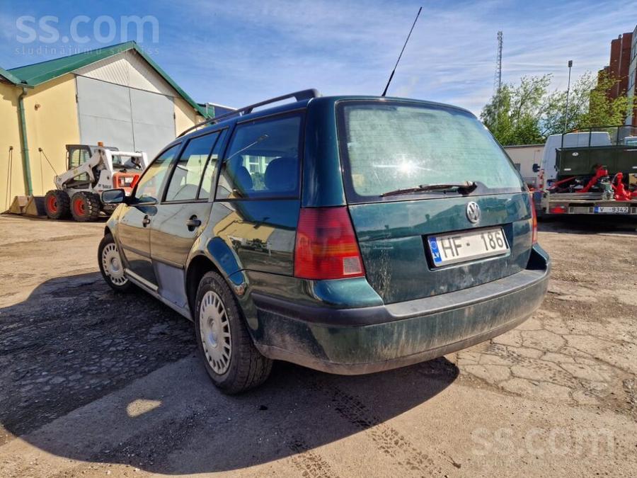 Zaļš Volkswagen Golf 1999 Daugavpils, ar dzinēja tilpumu 1.90 L un nobraukumu 0 tūkst. km par 1300 €, foto 4 vietnē AUTOMOTO.COM.LV