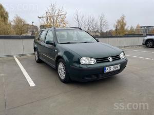 Zaļš Volkswagen Golf 1999 Rīga, ar dzinēja tilpumu 1.90 L un nobraukumu 493 tūkst. km par 850 €, foto  vietnē AUTOMOTO.COM.LV