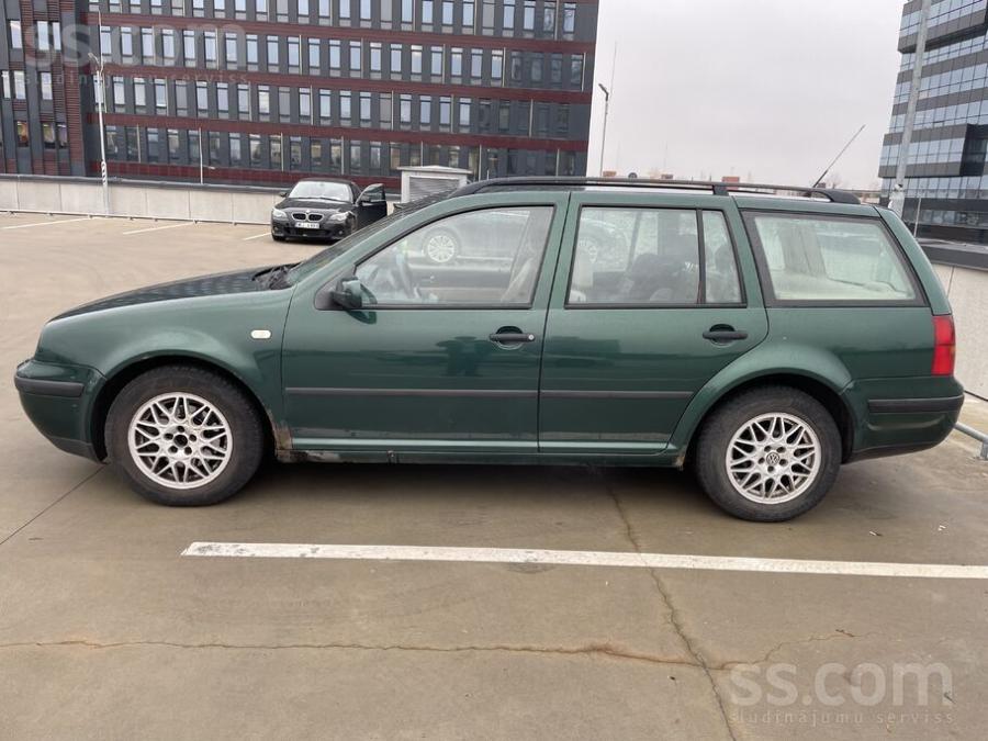 Green Volkswagen Golf 1999 in Riga, with an engine capacity of 1.90 L and mileage of 493 thousand km for 850 €, photo 5 on AUTOMOTO.COM.LV