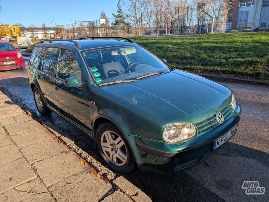 Zaļš Volkswagen Golf 2000 Kauņa, ar dzinēja tilpumu 1.90 L un nobraukumu 350 tūkst. km par 500 €, foto 5 vietnē AUTOMOTO.COM.LV