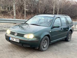 Green Volkswagen Golf 2000 in Klaipeda, with an engine capacity of 1.90 L and mileage of 400 thousand km for 750 €, photo 2 on AUTOMOTO.COM.LV