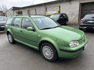 Green Volkswagen Golf 2000 in Limbazi, with an engine capacity of 1.90 L and mileage of 324 thousand km for 2950 €, photo 4 on AUTOMOTO.COM.LV