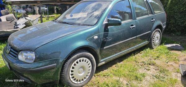 Green Volkswagen Golf 2000 in Jekabpils, with an engine capacity of 1.90 L and mileage of 360 thousand km for 400 €, photo 1 on AUTOMOTO.COM.LV