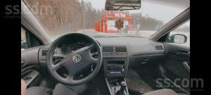 Green Volkswagen Golf 2001 in Riga, with an engine capacity of 1.90 L and mileage of 299 thousand km for 1300 €, photo 5 on AUTOMOTO.COM.LV