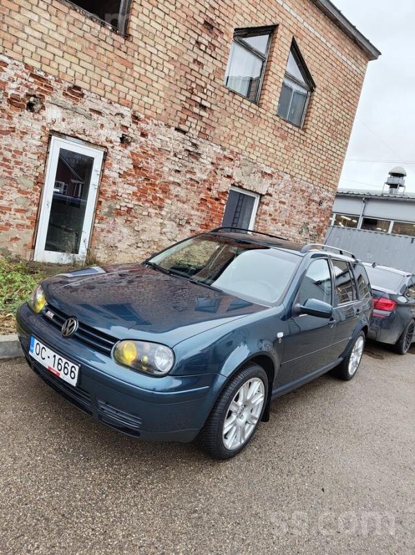 Zaļš Volkswagen Golf 2003 Madona, ar dzinēja tilpumu 1.90 L un nobraukumu 300 tūkst. km par 3200 €, foto 2 vietnē AUTOMOTO.COM.LV