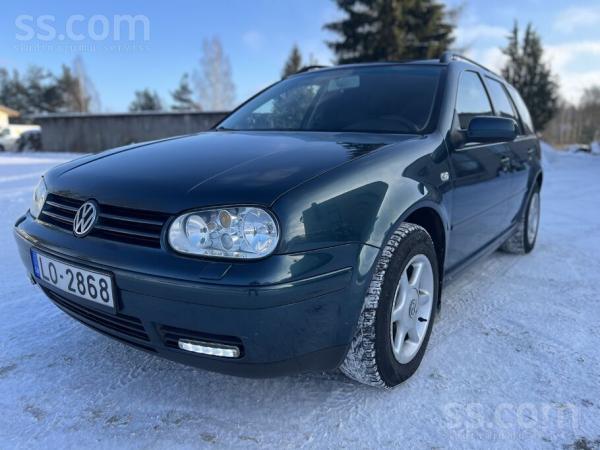 Zaļš Volkswagen Golf 2003 Rēzekne, ar dzinēja tilpumu 1.90 L un nobraukumu 179 tūkst. km par 2750 €, foto 2 vietnē AUTOMOTO.COM.LV