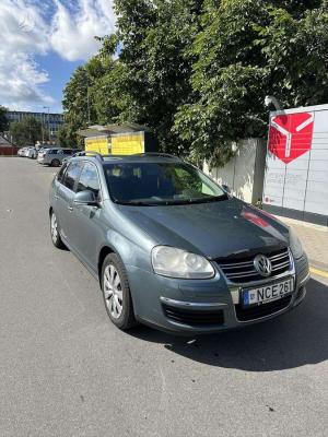 Green Volkswagen Golf 2009 in Vilnius, with an engine capacity of 1.90 L and mileage of 333 thousand km for 1400 €, photo 5 on AUTOMOTO.COM.LV