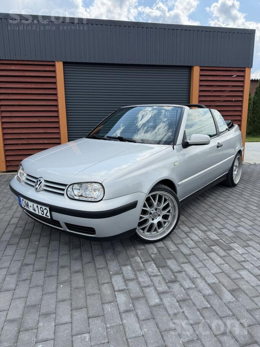 Grey Volkswagen Golf 1999 in Balvi, with an engine capacity of 1.90 L and mileage of 203 thousand km for 3299 €, photo 1 on AUTOMOTO.COM.LV