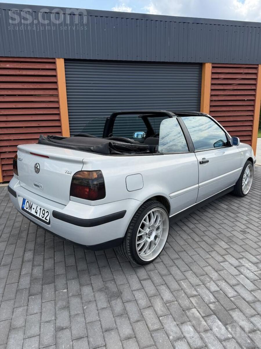 Grey Volkswagen Golf 1999 in Balvi, with an engine capacity of 1.90 L and mileage of 203 thousand km for 3299 €, photo 4 on AUTOMOTO.COM.LV