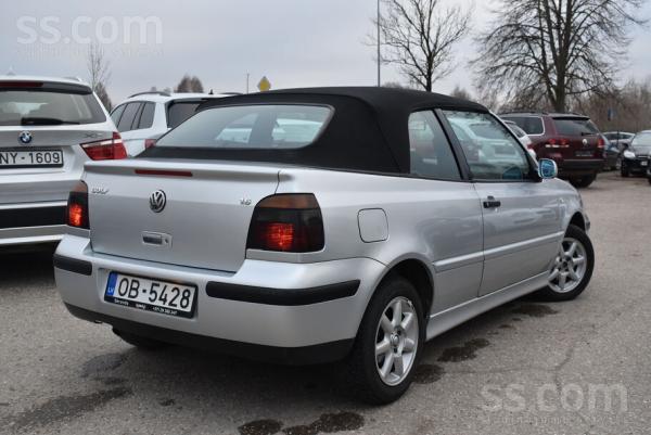 Pelēks Volkswagen Golf 2000 Kuldīga, ar dzinēja tilpumu 1.60 L un nobraukumu 0 tūkst. km par 2750 €, foto 2 vietnē AUTOMOTO.COM.LV