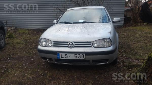 Pelēks Volkswagen Golf 2001 Rīga, ar dzinēja tilpumu 1.90 L un nobraukumu 325 tūkst. km par 700 €, foto 2 vietnē AUTOMOTO.COM.LV