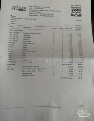 Grey Volkswagen Golf 2008 in Vilnius, with an engine capacity of 1.90 L and mileage of 219 thousand km for 1450 €, photo 16 on AUTOMOTO.COM.LV