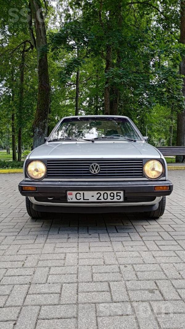 Grey Volkswagen Golf 1984 in Ogre, with an engine capacity of 1.30 L and mileage of 86 thousand km for 1990 €, photo 2 on AUTOMOTO.COM.LV