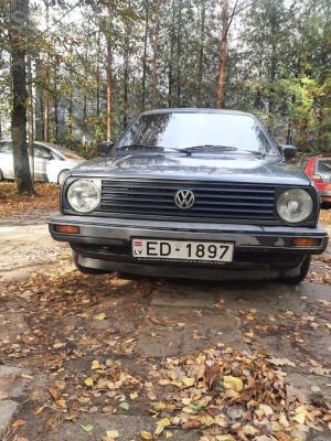 Pelēks Volkswagen Golf 1987 Rīga, ar dzinēja tilpumu 1.60 L un nobraukumu 412 tūkst. km par 1100 €, foto 5 vietnē AUTOMOTO.COM.LV