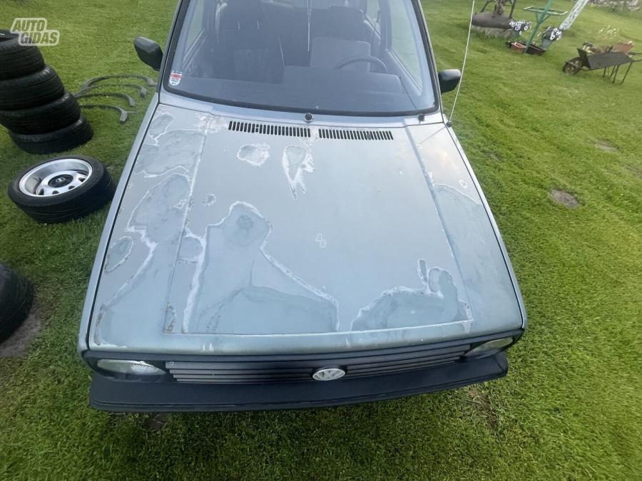 Pelēks Volkswagen Golf 1988 Jonava, ar dzinēja tilpumu 1.30 L un nobraukumu 49 tūkst. km par 750 €, foto 5 vietnē AUTOMOTO.COM.LV