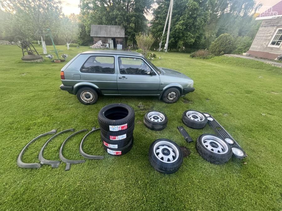 Pelēks Volkswagen Golf 1988 Jonava, ar dzinēja tilpumu 1.30 L un nobraukumu 49 tūkst. km par 750 €, foto 10 vietnē AUTOMOTO.COM.LV